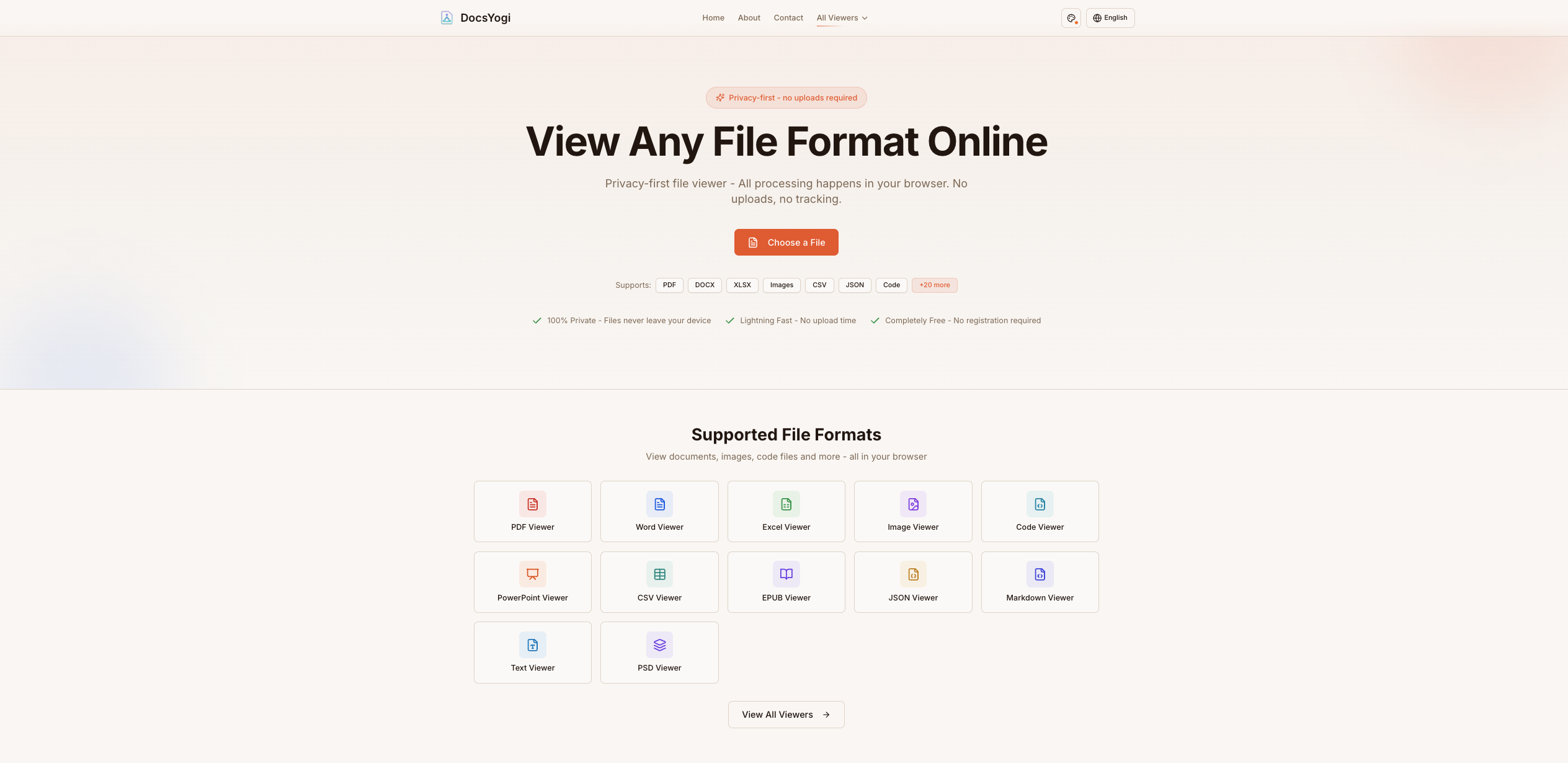 DocsYogi - Visor de Archivos Online Gratis | Ver Cualquier Formato de Archivo